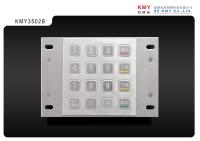 China Unattended Payment Kiosk Number Pin Pad 16 Keys Anti Vandal ATM Keypad for sale