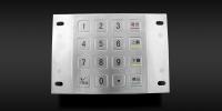 China Access Control Kiosk number pin pad Stainless Steel ATM Pin Keypad for sale