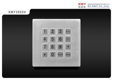 China Access Control System IK07 Anti Vandal Stainless Steel Function Keypad for sale
