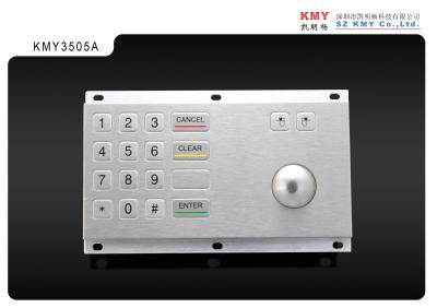 China SS304 Healthcare Medical Grade Keyboards 100x196mm Metal Mechanical Keyboard for sale