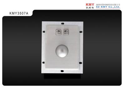 China 83x110mm Industrial Trackball Mouse 0.5KG SS304 metal Trackball for sale