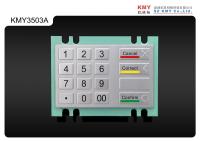 China Payment Kiosk IP65 ATM Keypad DES 3DES Encrypted Pin Pad 1.1KG for sale