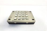 China RoHS Stainless Steel Cash Machine Pin Pad 16 Keycaps ATM Pin Keypad for sale