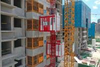 China 2000kg Construction Hoist Elevator 300m Construction Material Hoist for sale