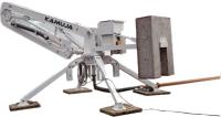 China Kamuja 360 Degree Spider Placing Boom 17m 21m Radius Concrete Placer Hydraulic for sale