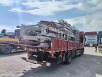 China L46A1 Tower Crane Mast Section Spare Parts 360000 sqm Factory for sale