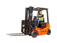 China KAMUJA FE4P25Q 2.5 Ton Lithium Battery Forklift 2500kg Rated Load AC Motor for sale