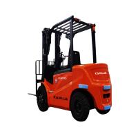 China KAMUJA 3.5 Ton Lithium Battery Forklift 3000mm Lift Height AC Motor for sale