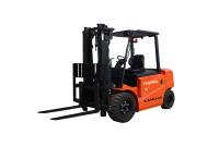 China KAMUJA 5 Ton Lithium Electric Forklift 5000kg Capacity Full Free Mast FE4P50Q for sale