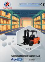 China KAMUJA 5 Ton Lithium Electric Forklift 5000kg Capacity Full Free Mast FE4P50Q for sale