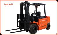 China KAMUJA FE4P50Q 5.0 Ton Electric Lead Acid Battery Forklift 5000kg Load Capacity for sale