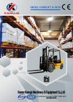 China ISUZU C240 Diesel Forklift 3 Ton 3000kg Load Capacity 500mm Load Center for sale