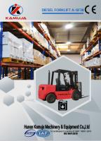 China 3.8 Ton Diesel Forklift 3800kg Load Capacity ISUZU Engine 3m Lifting Height for sale