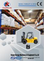 China ISUZU 6BG1 5 Ton Diesel Forklift 3000mm Lifting Height A-SF50 for sale