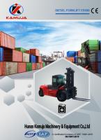 China 16000kg Heavy Duty Diesel Forklift 16T with Hydraulic Fork Positioner and Side Shift for sale