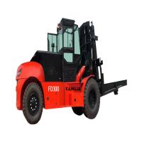 China Cummins 6CTA8.3 30 Ton Heavy Forklift FD300 30000kg Capacity Diesel Fork Truck for sale