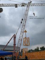 China 10 Ton Derrick Tower Crane HDC63 3023 10T Max Capacity 45kW Lifting 90m per min for sale