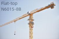 China 8 Ton Tower Crane Flat Top Building Tower Crane Model N6015-8B for sale