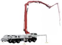 China 38m Boom Truck Mounted Concrete Pump Kamuja 5 Section RZ Folding 170m3/h for sale