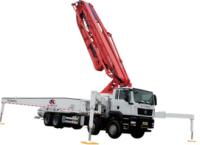 China 38m Boom Truck Mounted Concrete Pump Kamuja 5 Section RZ Folding 170m3/h for sale