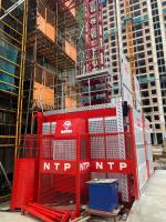 China SC200 Passenger Construction Hoist 2000kg Dual Cage Elevator for Building for sale