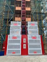 China SC200 Passenger Construction Hoist 2000kg Dual Cage Elevator for Building for sale