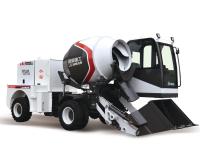 China 2200L Automatic Concrete Mixer 1.2m3 Truck Mounted Feeder 4x4 Diesel for sale