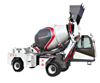 China Hydraulic 2m3 Auto Concrete Mixer Truck Mounted Mixer 4x4 76kW Diesel for sale