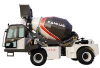 China 4m3 Automatic Concrete Mixer Machine 5800L Trailer Mounted Volumetric Concrete Mixer for sale