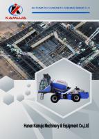 China Automatic Concrete Mixer Truck 4m3 Capacity 8300kg Operating Weight for Construction for sale