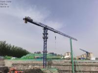 China N6518-10 Climbing Tower Crane 1000kg Construction Crane for sale