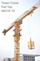 China N6518-10 Climbing Tower Crane 1000kg Construction Crane for sale