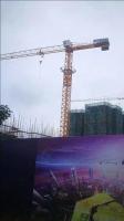 China 10T Flat Top Tower Crane N6515-10E 44.5m Jib for Bridge Building for sale