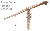 China Internal Climbing 8 Ton Flat Top Tower Crane N6515-8E for High Rise Building Construction for sale