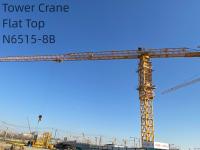 China 8T Small Tower Cranes Flat Top N6515-8B 65m Jib Length for sale