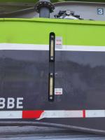 China Used Zoomlion 52m Truck Mounted Concrete Pump 600L Hopper Mercedes Benz Chassis for sale