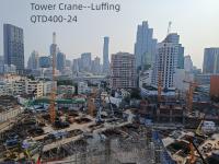 China CE Luffing Boom Tower Crane Construction Tower Crane QTD400-24 for sale