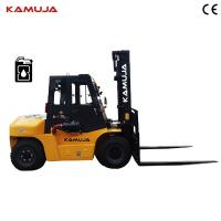 China 7000kg Diesel Forklift 7 Ton Low Fuel Consumption Strong Power ISUZU Engine for sale