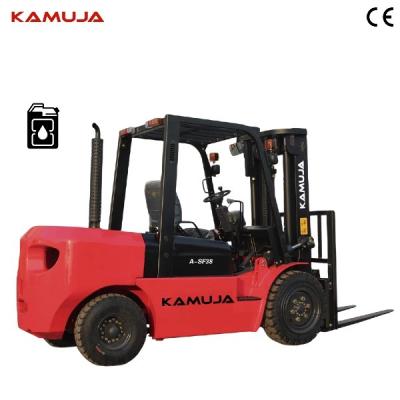 China 3.8 Ton Diesel Forklift 3800kg Load Capacity ISUZU Engine 3m Lifting Height for sale