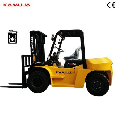 China 6000kg Diesel Forklift ISUZU 6BG1 6 Ton Capacity A-SF60 for Heavy Duty for sale