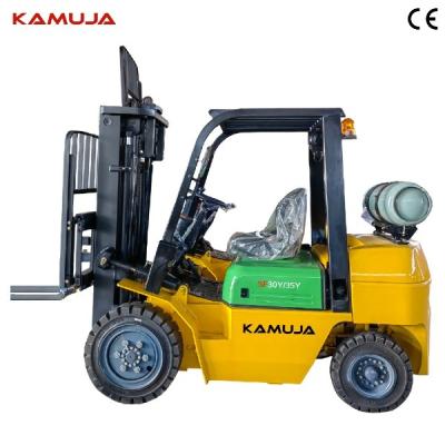 China 2.0T to 3.5T Gasoline LPG Dual Fuel Forklift with NISSAN K21 K25 Engine for sale