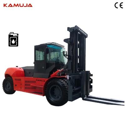 China 16 Ton Heavy Duty Forklift Truck Cummins 6BT5.9 Engine 3000mm Lifting Height for sale