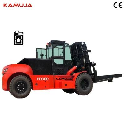 China Cummins 6CTA8.3 30 Ton Heavy Forklift FD300 30000kg Capacity Diesel Fork Truck for sale