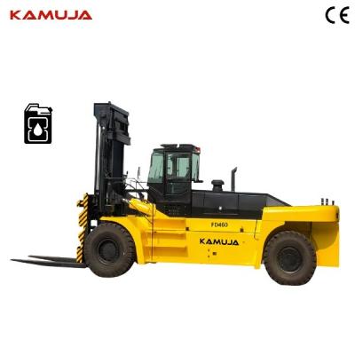 China FD460 Heavy Duty Fork Truck 46 Ton Forklift with Luxury Cab 4000mm Mast for sale