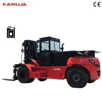 China 20 Ton Heavy Duty Forklift 20000kg Capacity Hydraulic Side Shifter 3.5m Mast for sale