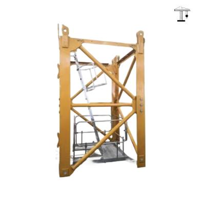 China L69 Tower Crane Mast Section 2.0x2.0x3.0m Spare Parts with Pins and Ladder for sale
