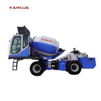 China Automatic Concrete Mixer Truck 4m3 Capacity 8300kg Operating Weight for Construction for sale
