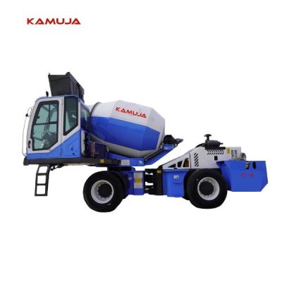 China Automatic Concrete Mixer Truck 4m3 Capacity 8300kg Operating Weight for Construction for sale