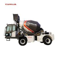 China 4m3 Automatic Concrete Mixer Machine 5800L Trailer Mounted Volumetric Concrete Mixer for sale