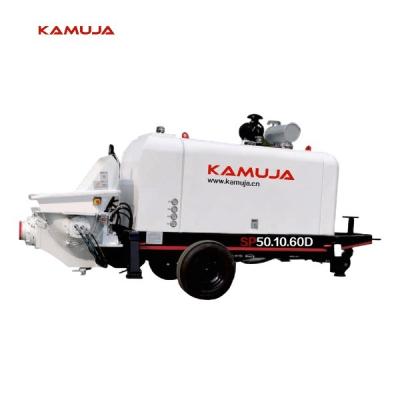 China 550m Stationary Concrete Pump 26-49m3/H Output SP50.10.60D for Bridge Construction for sale